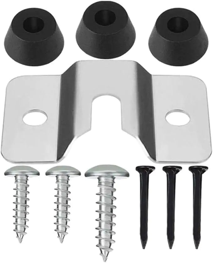 Silver Mounting Bracket Kit Screws Darts Boards for Wall Hanging Mount ...